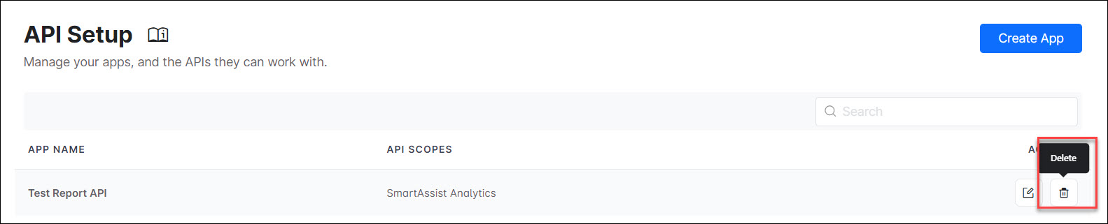 Api Setup Smartassist
